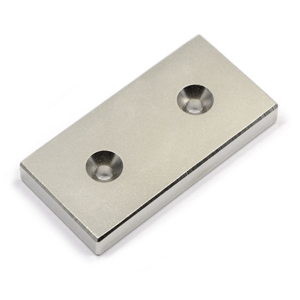 China Rectangular Block Magnet Countersunk Magnet manufacturers and ...