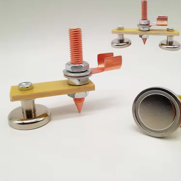 China Single Strong Magnet Head Magnetic Welding Ground Clamp ...